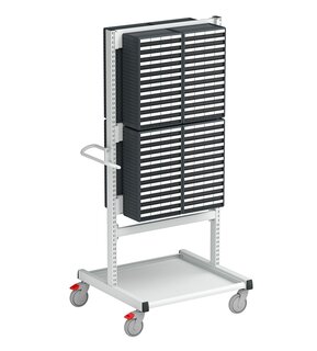 Stacking bin racks | Treston